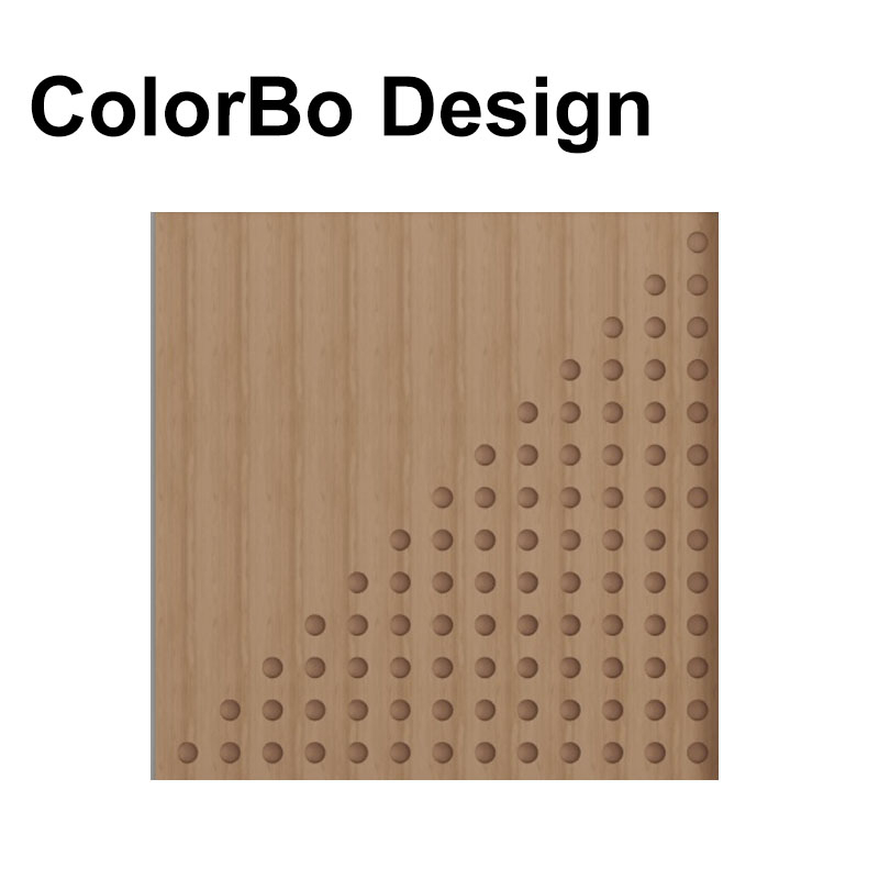 Stylish Perforated Timber Wall Panels for Sound Absorption from China ...